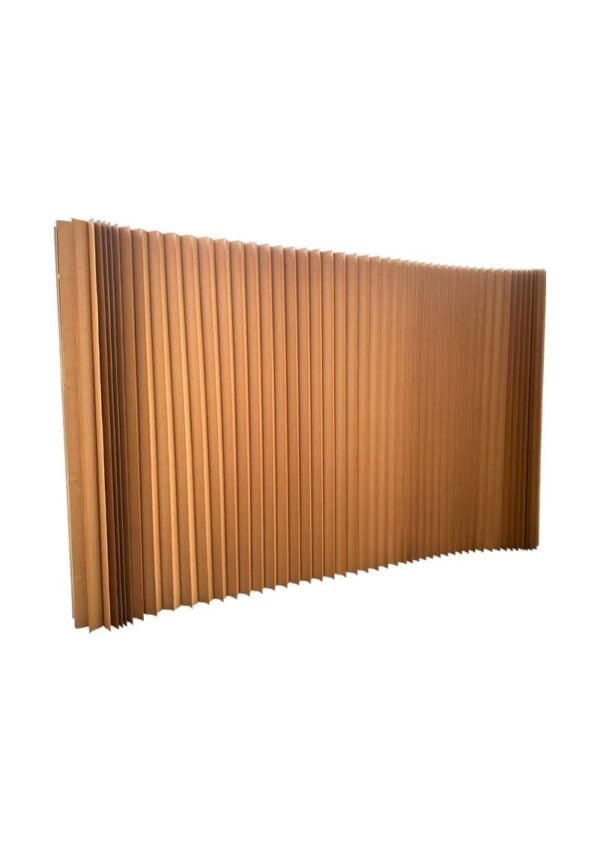 Kraft Wall Partition Brown - Events Partner
