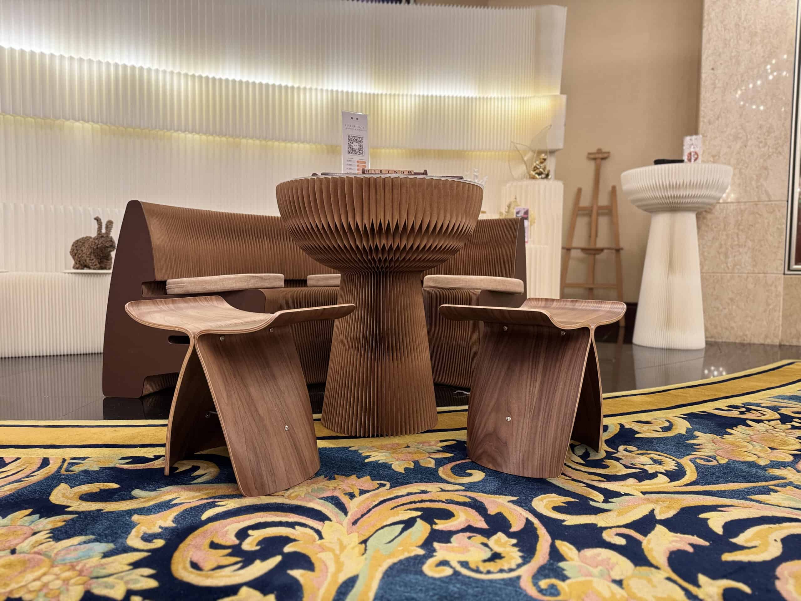 Replica Butterfly Stool - Wood - Events Partner