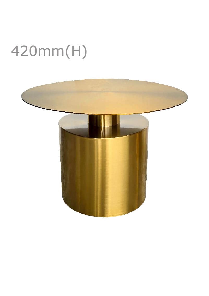 Regal™ Coffee Table - Large - Gold - Events Partner