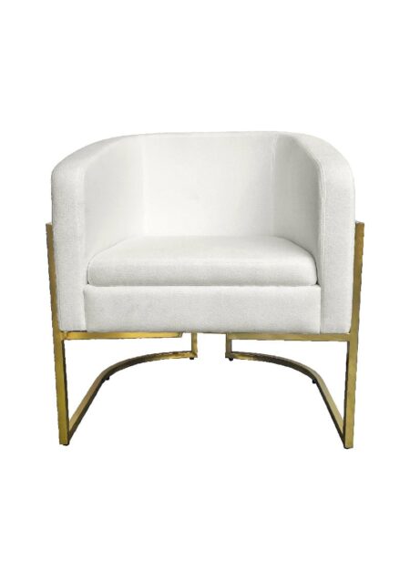 Chovet™ Lounge Armchair - White - Events Partner