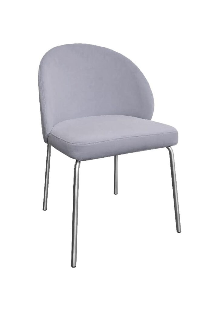 Alura™ Chair - Dove Grey - Silver Legs - Events Partner