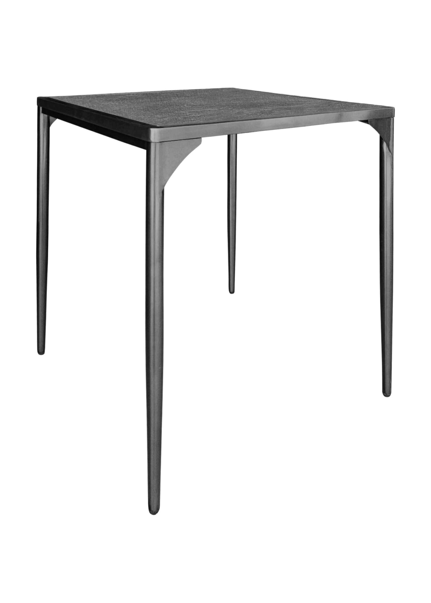 Luxco™ Atelier Square Meeting Table - Black & Graphite Black - Events ...
